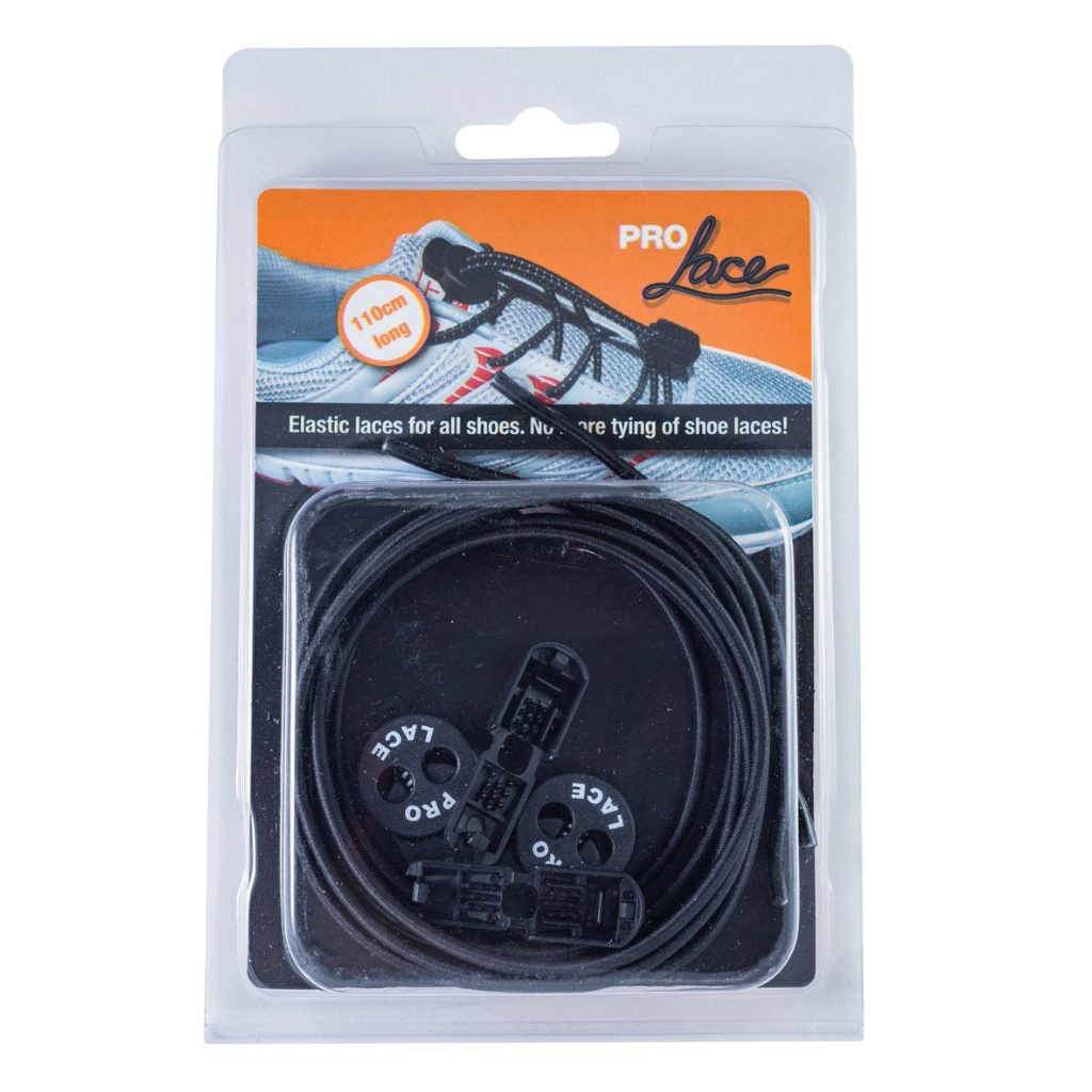 Pro Lace (Elastic) | Black – Shoe Science
